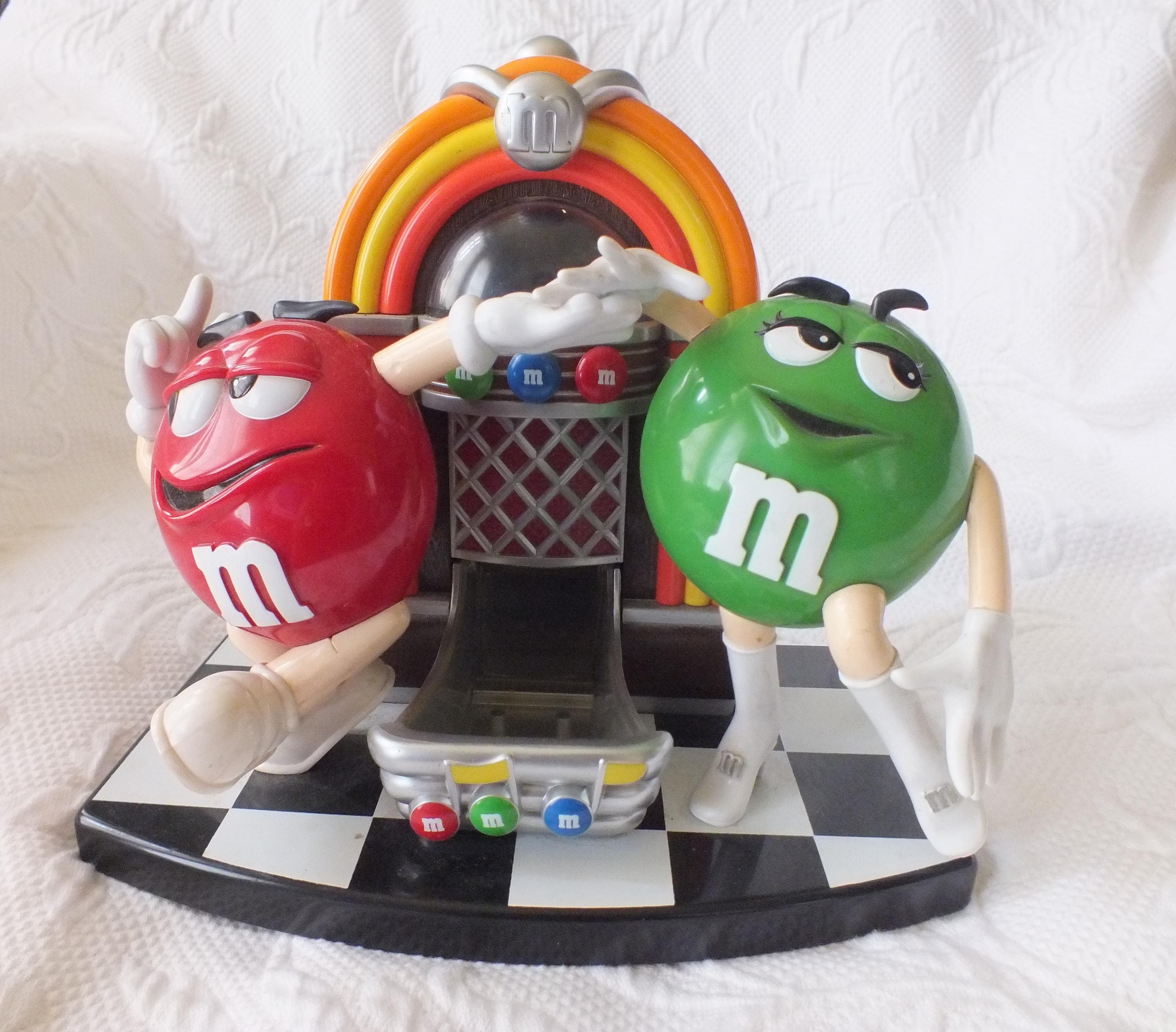 M and M Candy Dispenser Collectible - Etsy