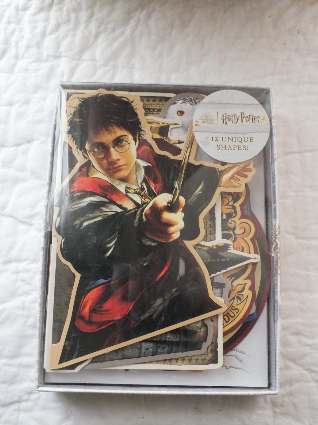 Harry Potter Note Cards Blank 12 - Etsy