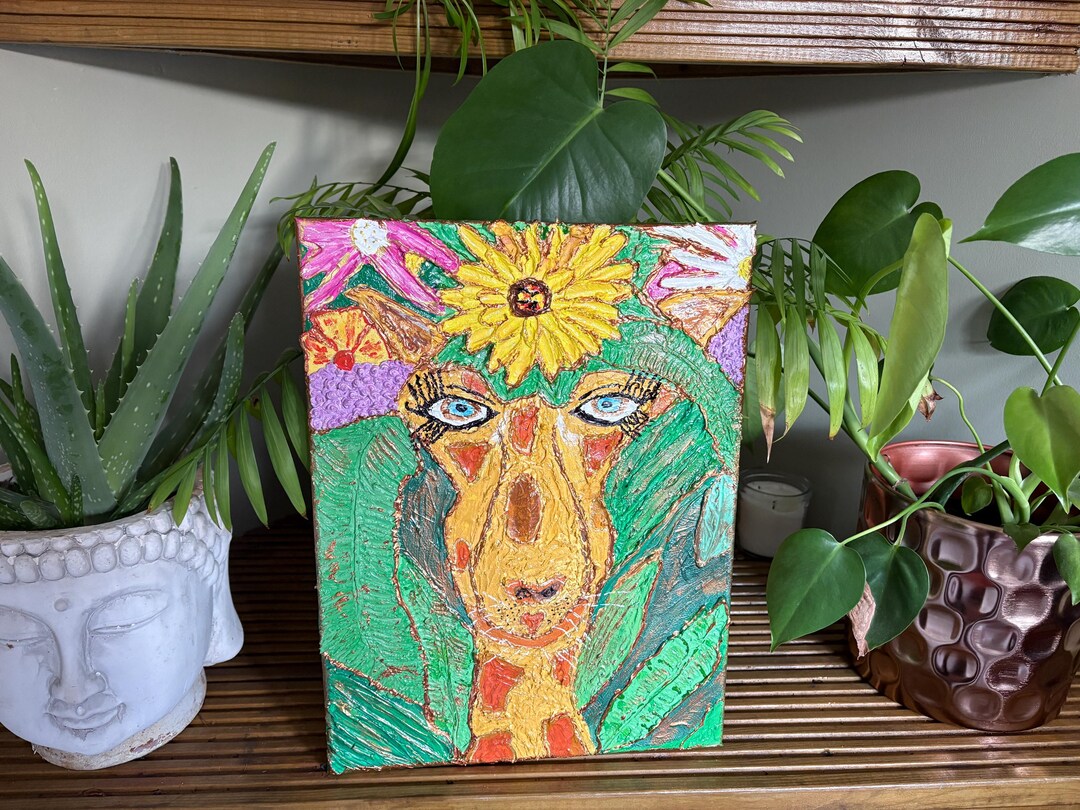 3D Geraldine Giraffe Wall Art - Etsy