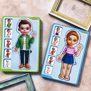 Wooden Human Body Puzzle Boy Montessori Anatomy Game for Kids Learning ...