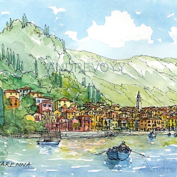 Lake Como - Etsy