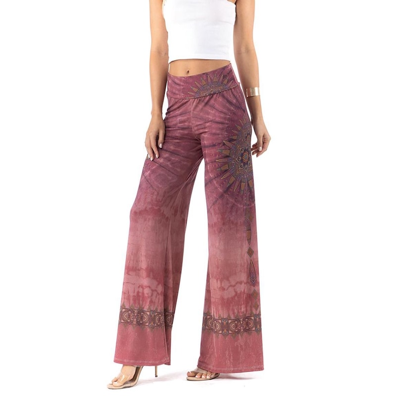 Wide Leg Zebra Pants - Etsy