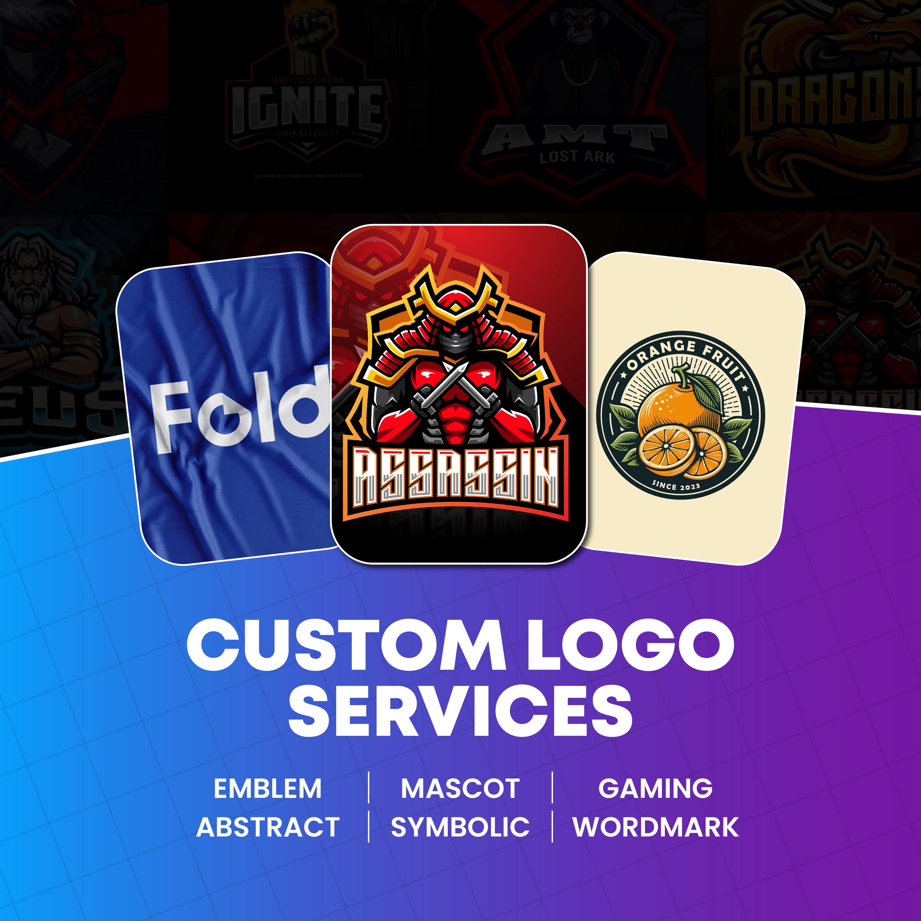 Custom Logo Designing Services - Etsy