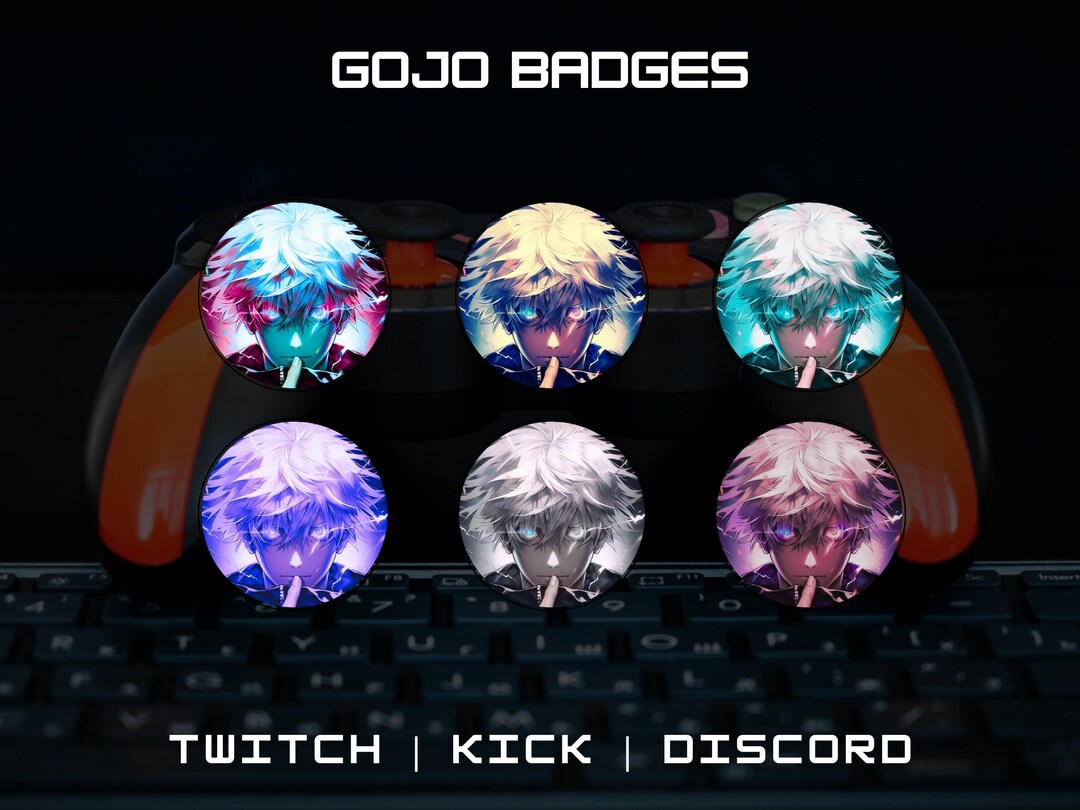 Anime Sub Badges | Streamer Badges | Bit Badges | Character Sub Badges ...