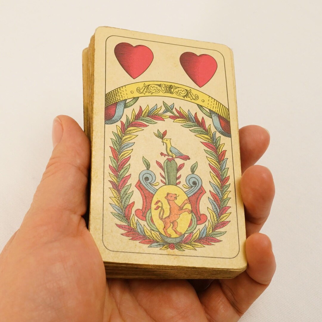 Vintage Card Game From Czechoslovakia, OTK, 1950s - Etsy