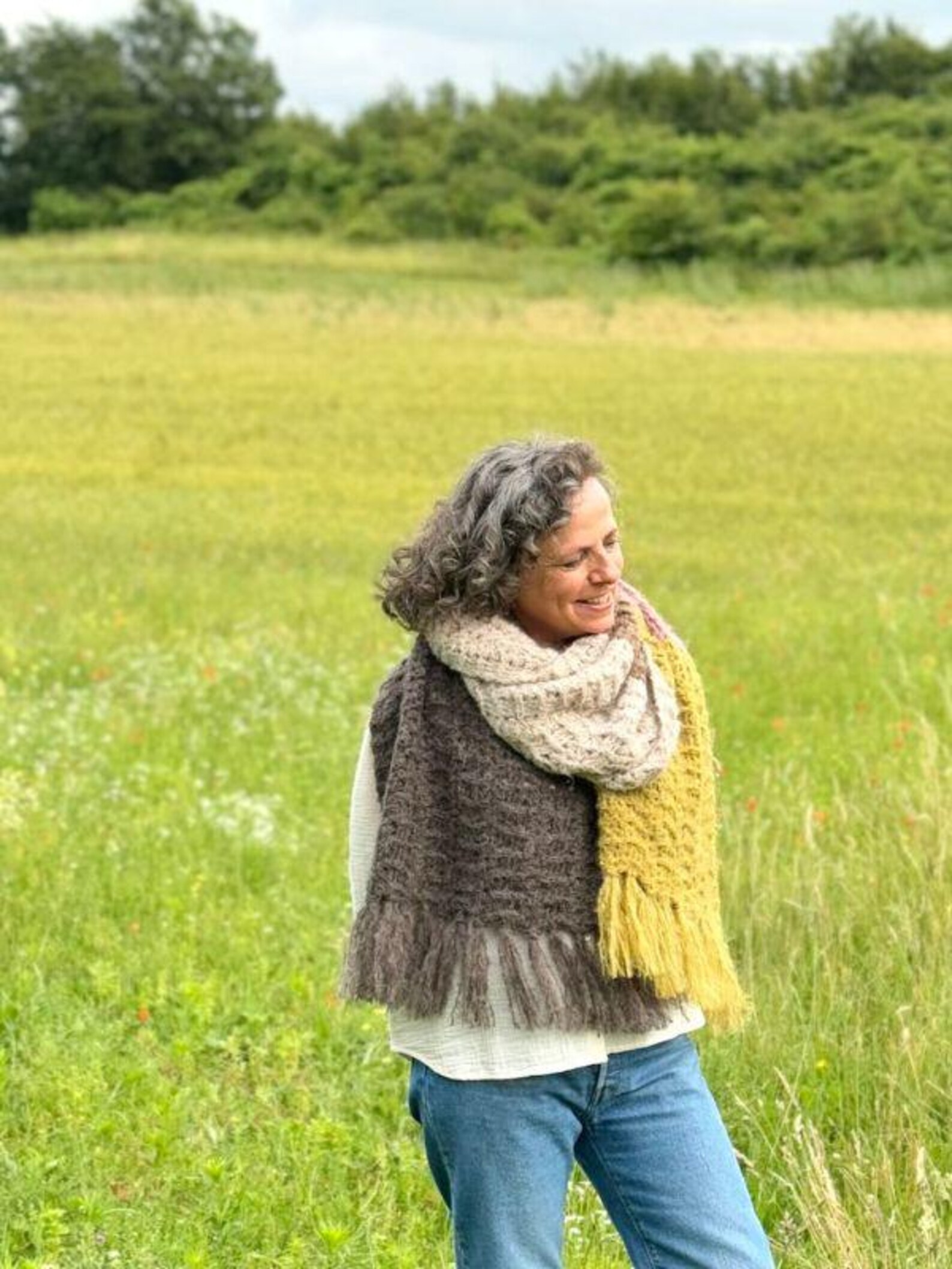 Crochet Pattern : Suri Shawl - Etsy