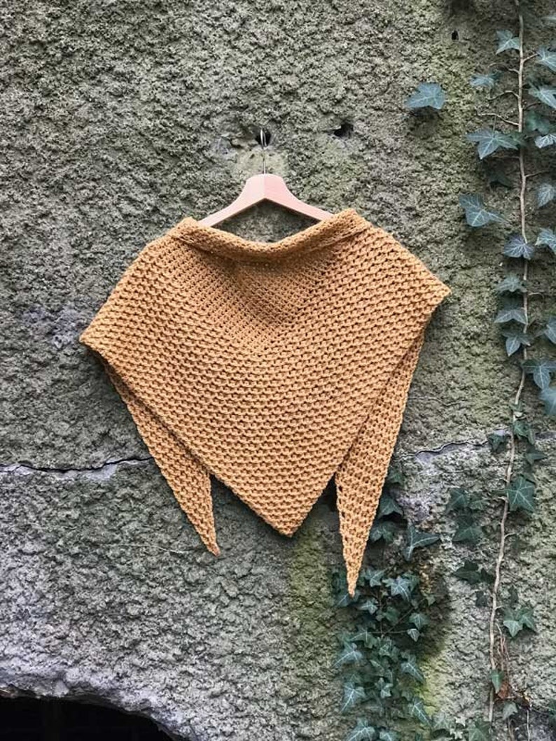 Aurum Shawl Crochet Pattern - Etsy