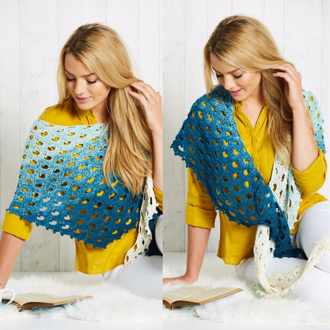 Storm Shawl Crochet Pattern - Etsy