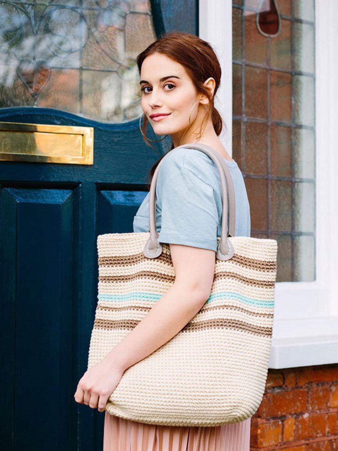 City Shopper Bag Crochet Pattern - Etsy