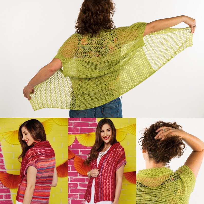 Millie's Cardigan Crochet Pattern - Etsy