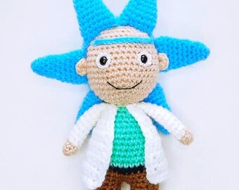 Rick and Morty Crochet Pattern | Fun DIY Amigurumi Adventure | Easy-to ...