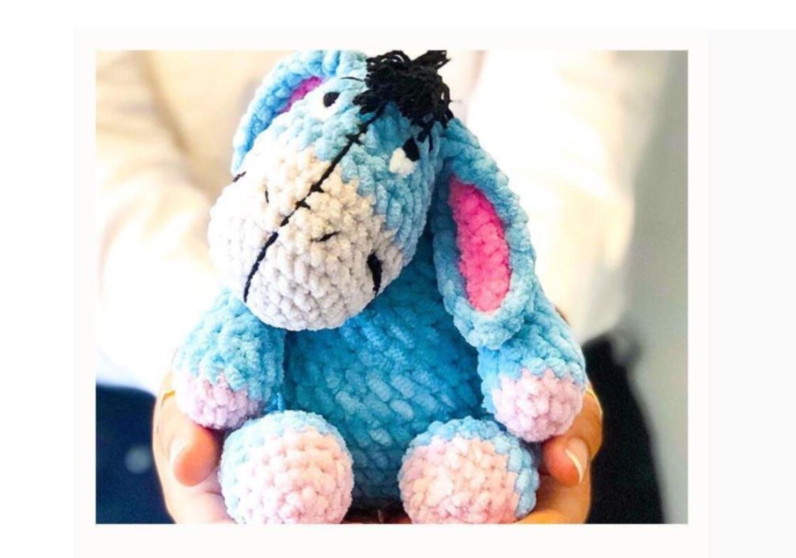 Eeyore Plush Toy - Winnie the Pooh Stuffed Animal, Cute Soft Toy for ...
