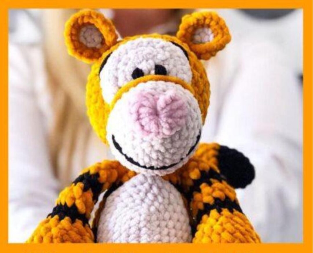 Winnie the Pooh Tiger Plush Toy, Soft & Cuddly Stuffed Animal for Kids ...