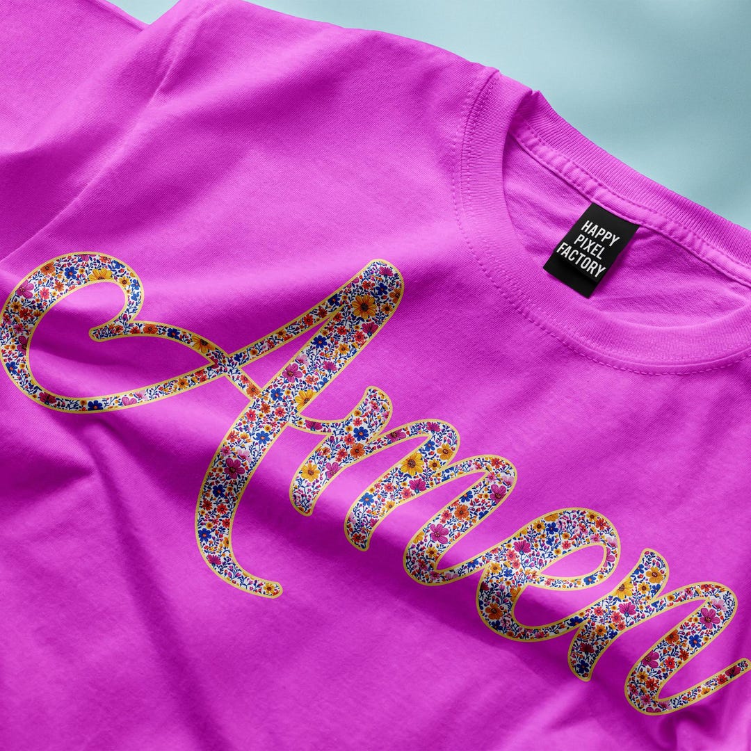 Amen PNG Floral, Amen PNG Digital Design Download, Amen PNG Design ...