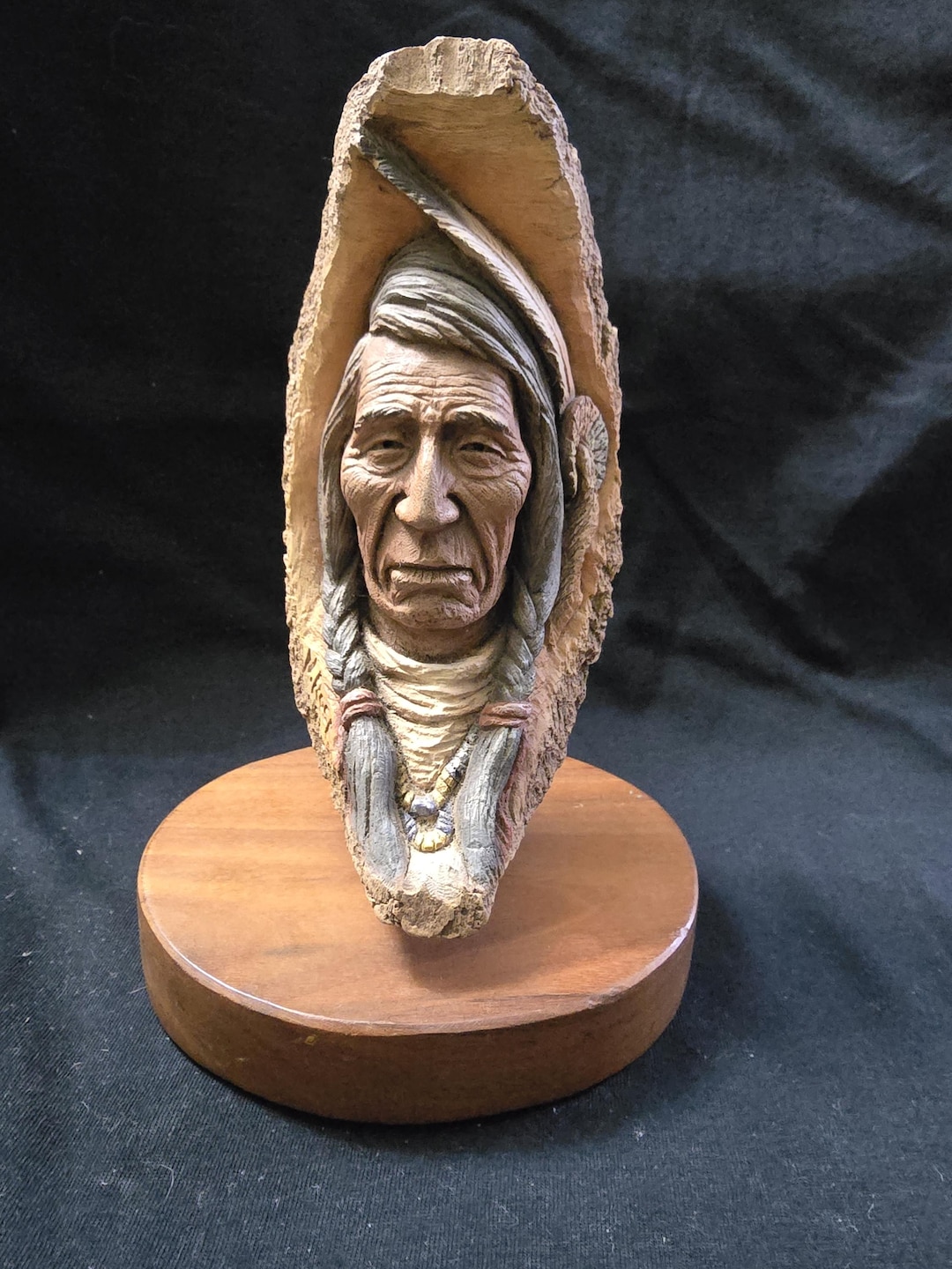 Native American Sculpture Neil J Rose 848-2500 "iron Shield" - Etsy