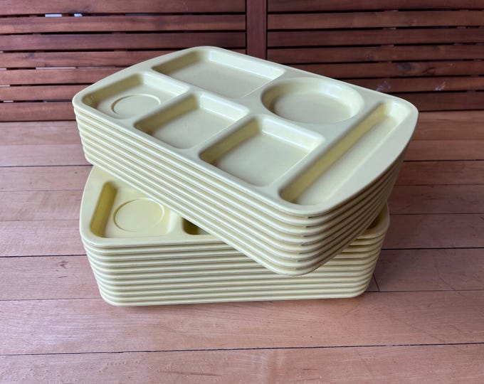 Vintage 1960s Silite School Lunch Trays – Heavy Duty, Durable, Retro ...
