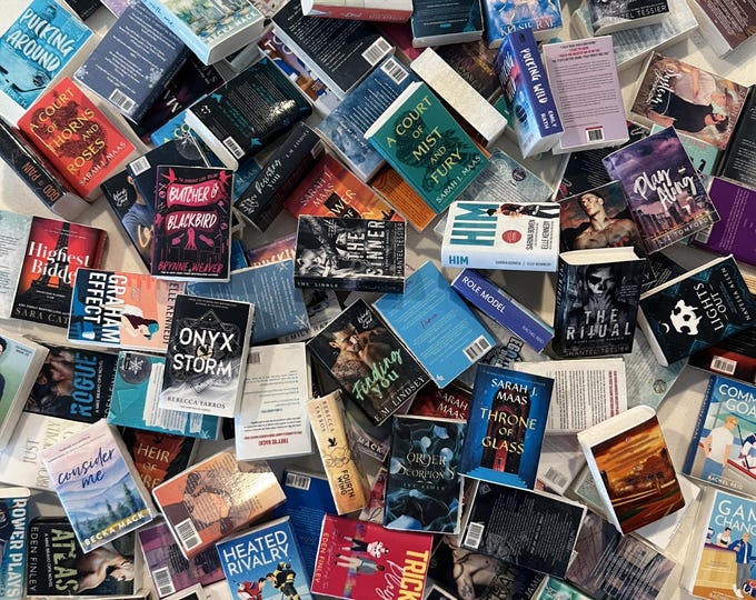 Mini Books for a TBR Jar or Mini Library HANDMADE CUSTOM - Etsy