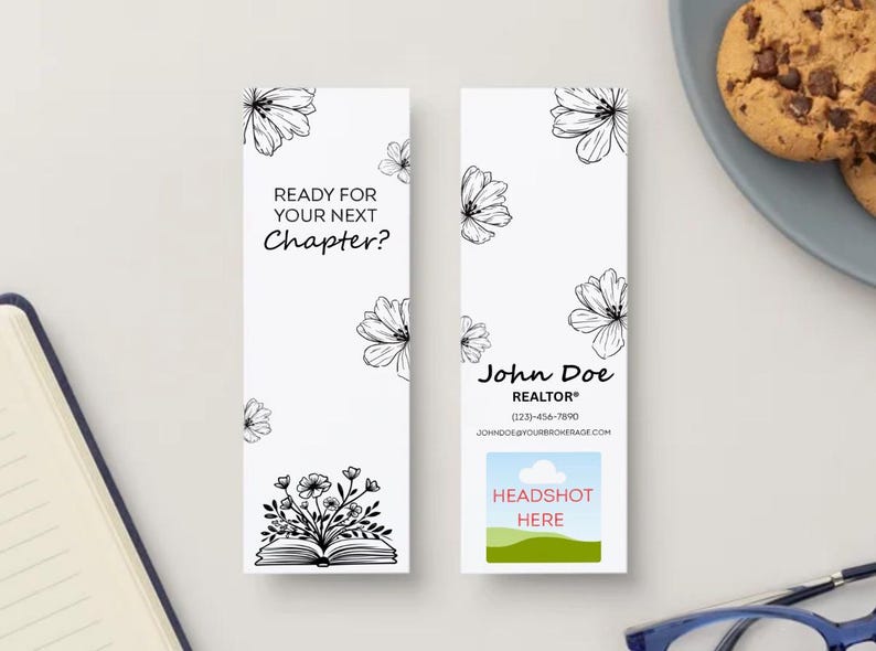 Real Estate Bookmark - Etsy