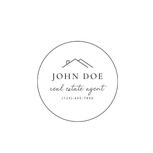 Real Estate Sticker Template - Etsy