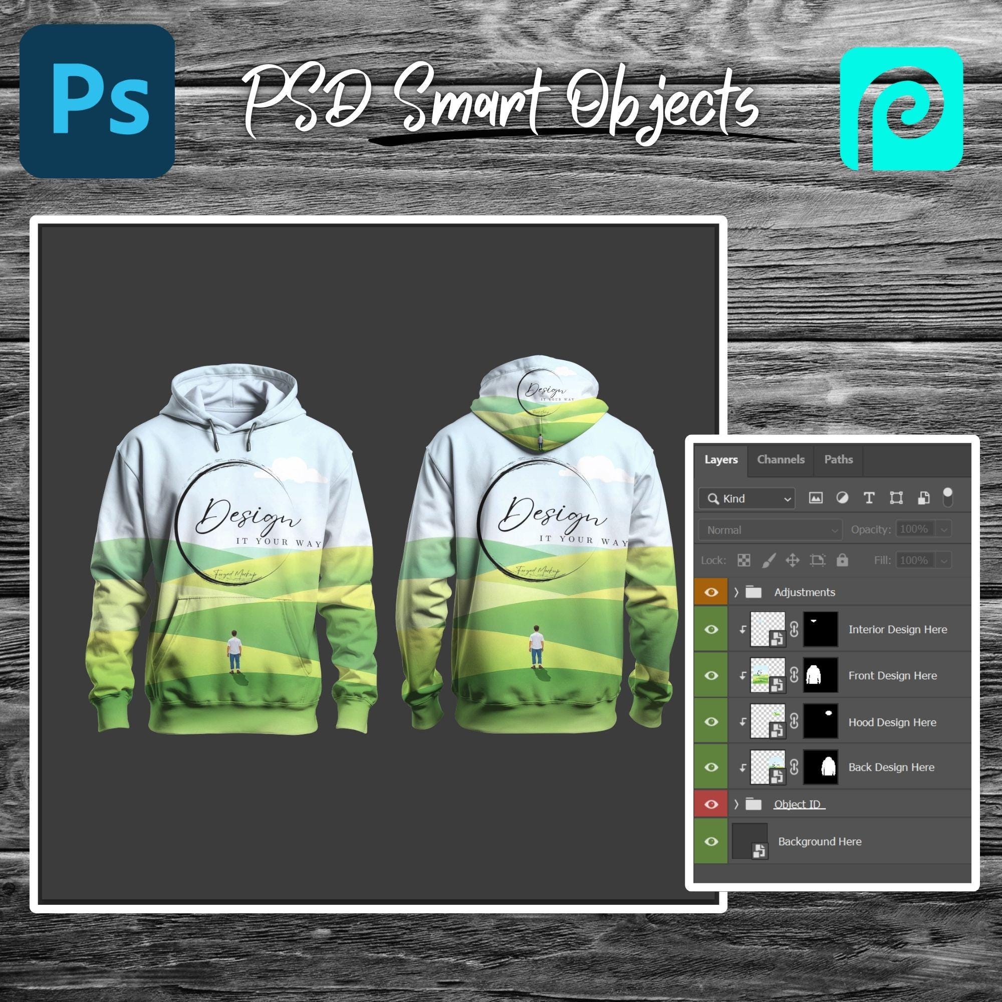 Gildan Drag and Drop Mockup for Canva + Photoshop PSD Template, Fully ...