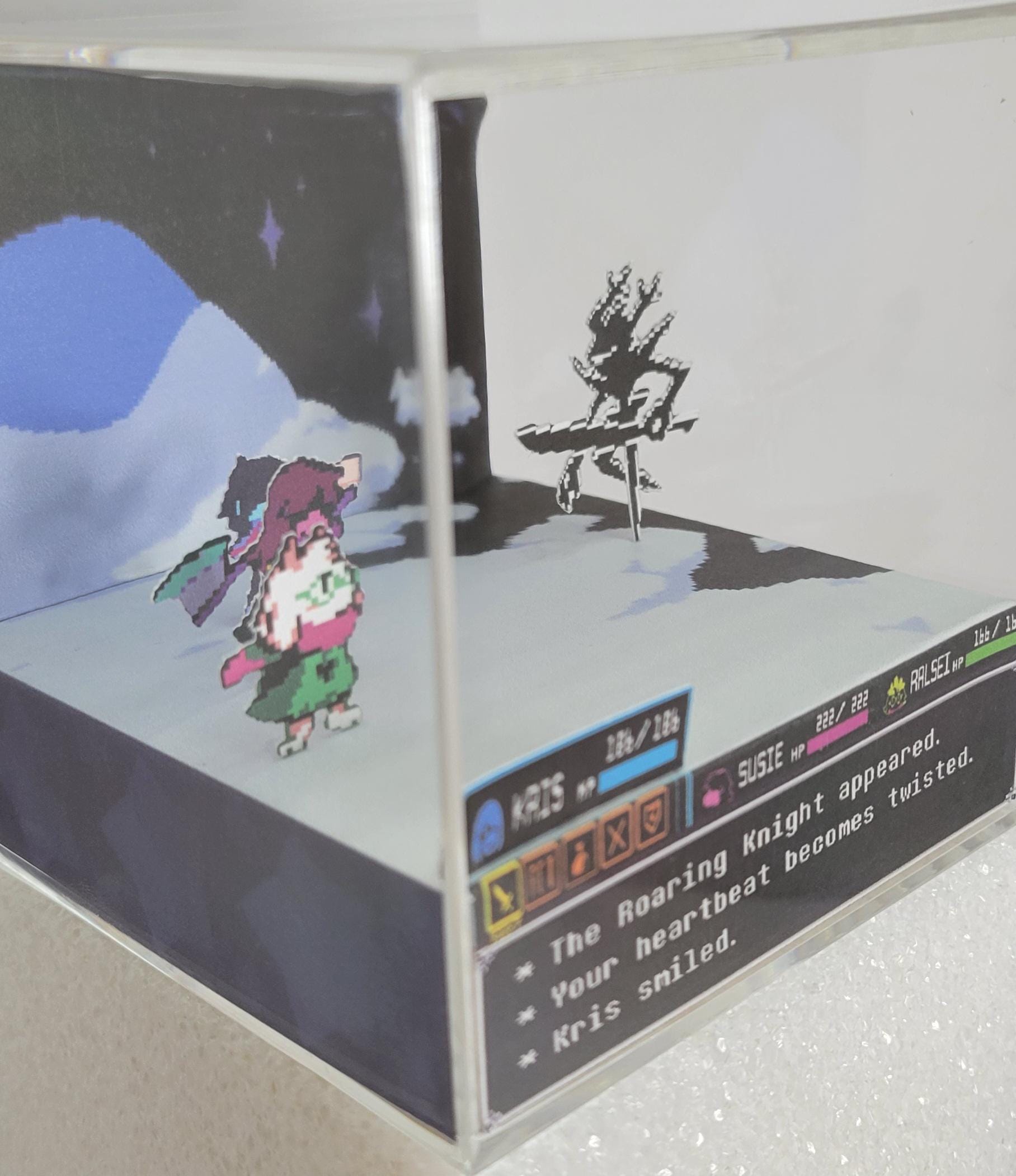 Deltarune: the Roaring Knight! Diorama - Etsy