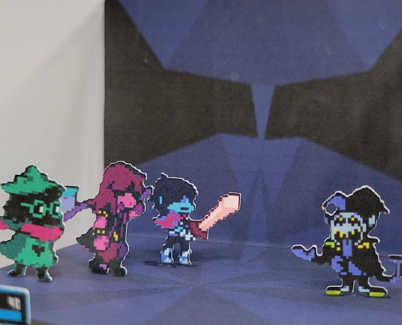 Deltarune: Jevil! Diorama - Etsy