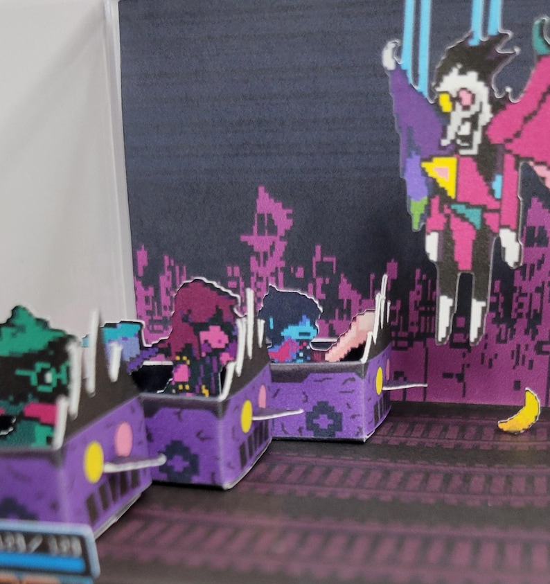 Deltarune: NEO Spamton! Diorama - Etsy