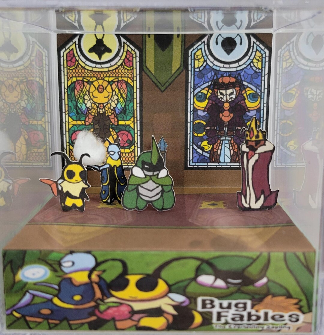 Bug Fables: VS Wasp King! Diorama - Etsy