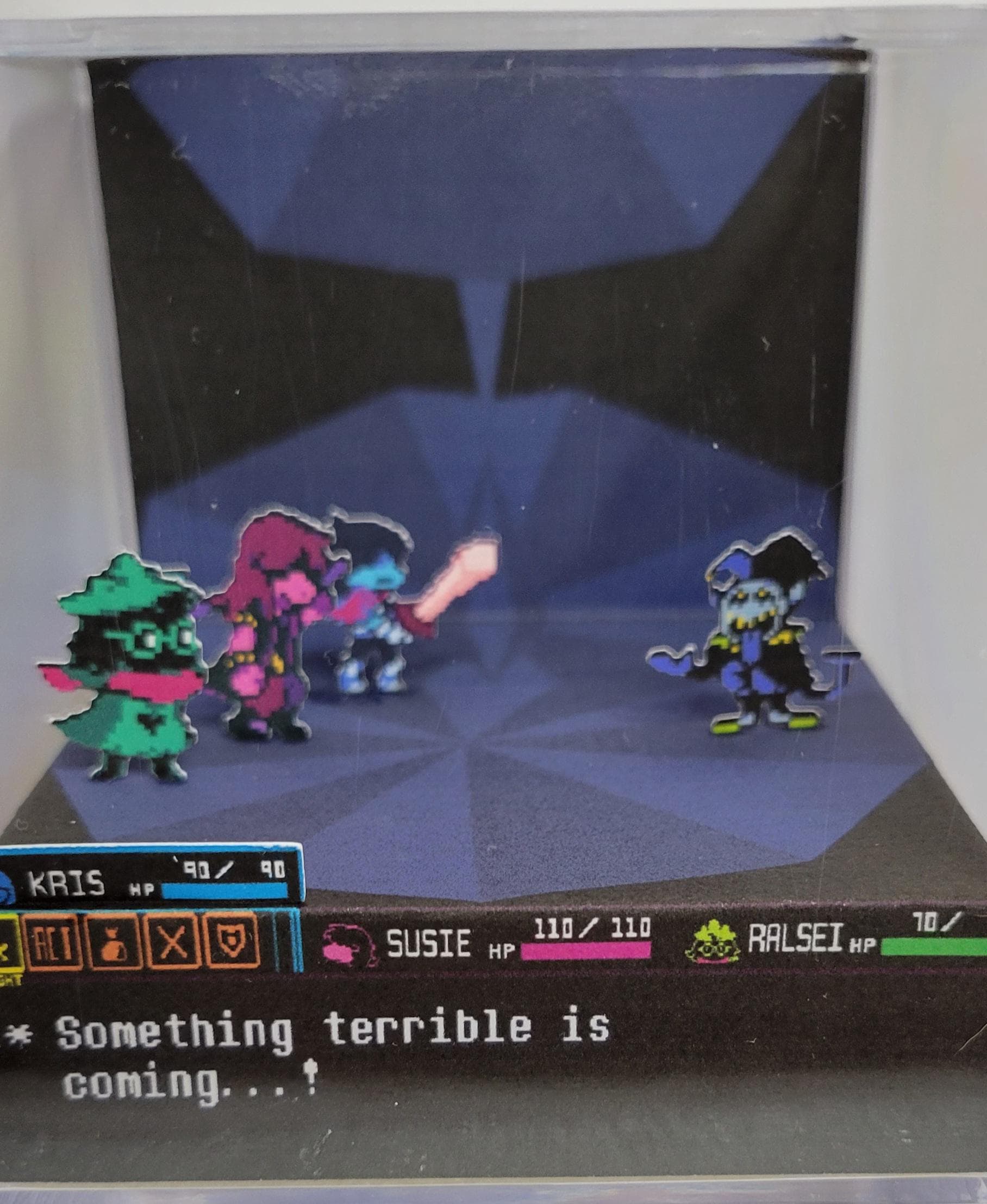 Deltarune: Jevil! Diorama - Etsy