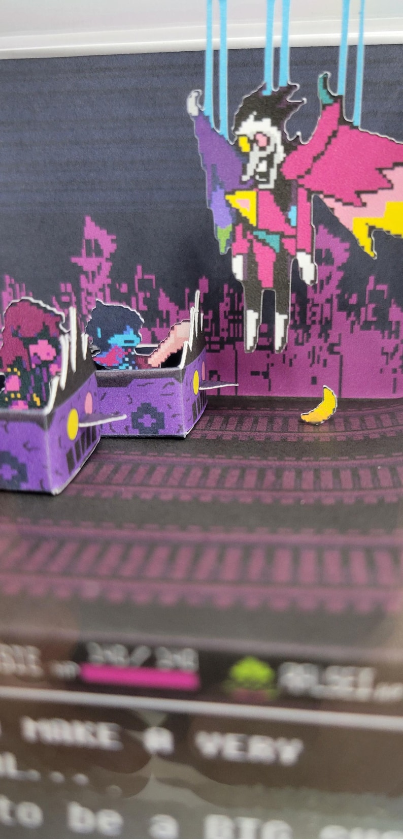 Deltarune: NEO Spamton! Diorama - Etsy