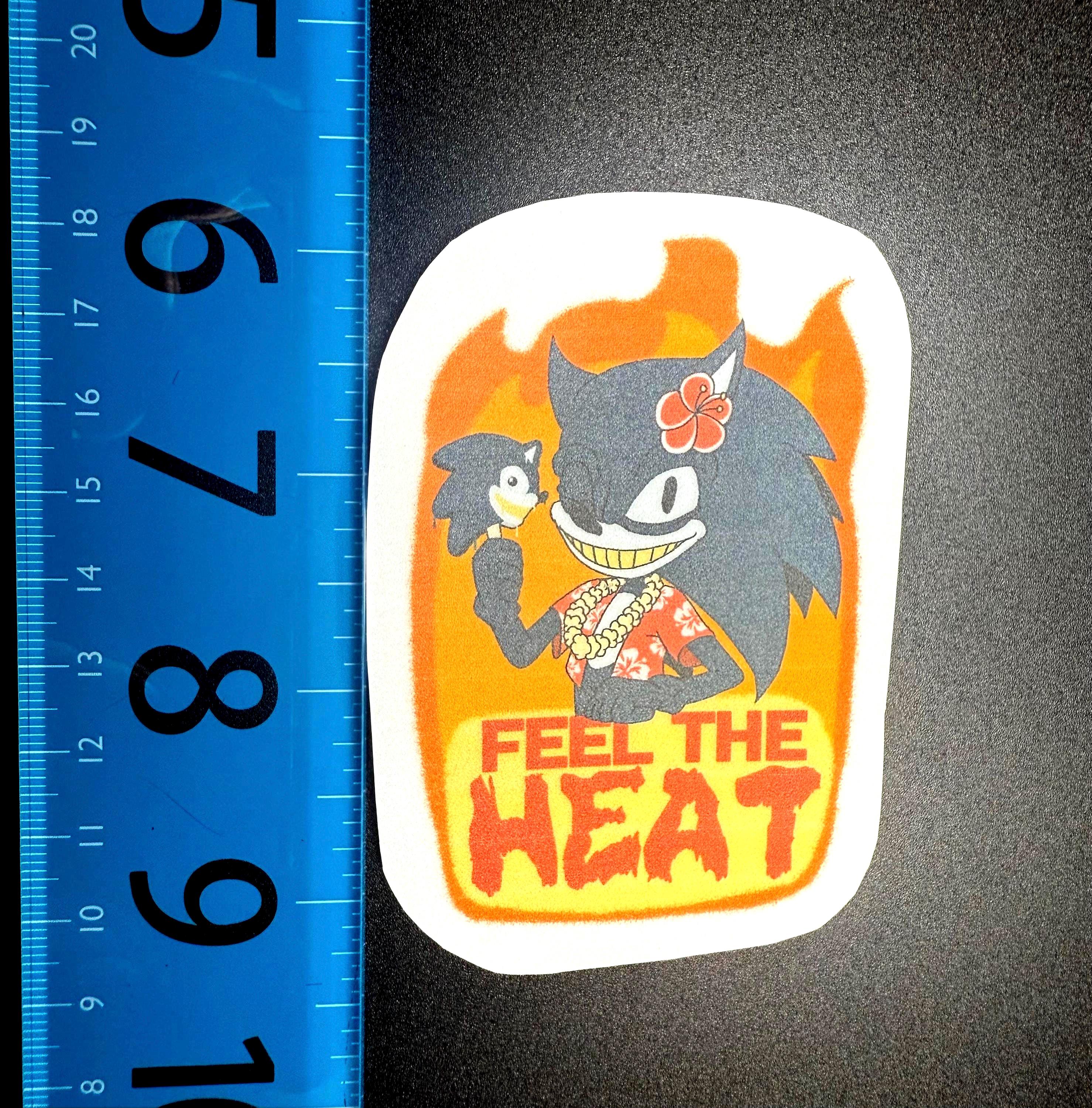 Feel the Heat Character Popsicle Stickers - Etsy