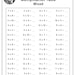 Mental Math Multiplication Worksheets Bundle | Times Tables 1–12 ...