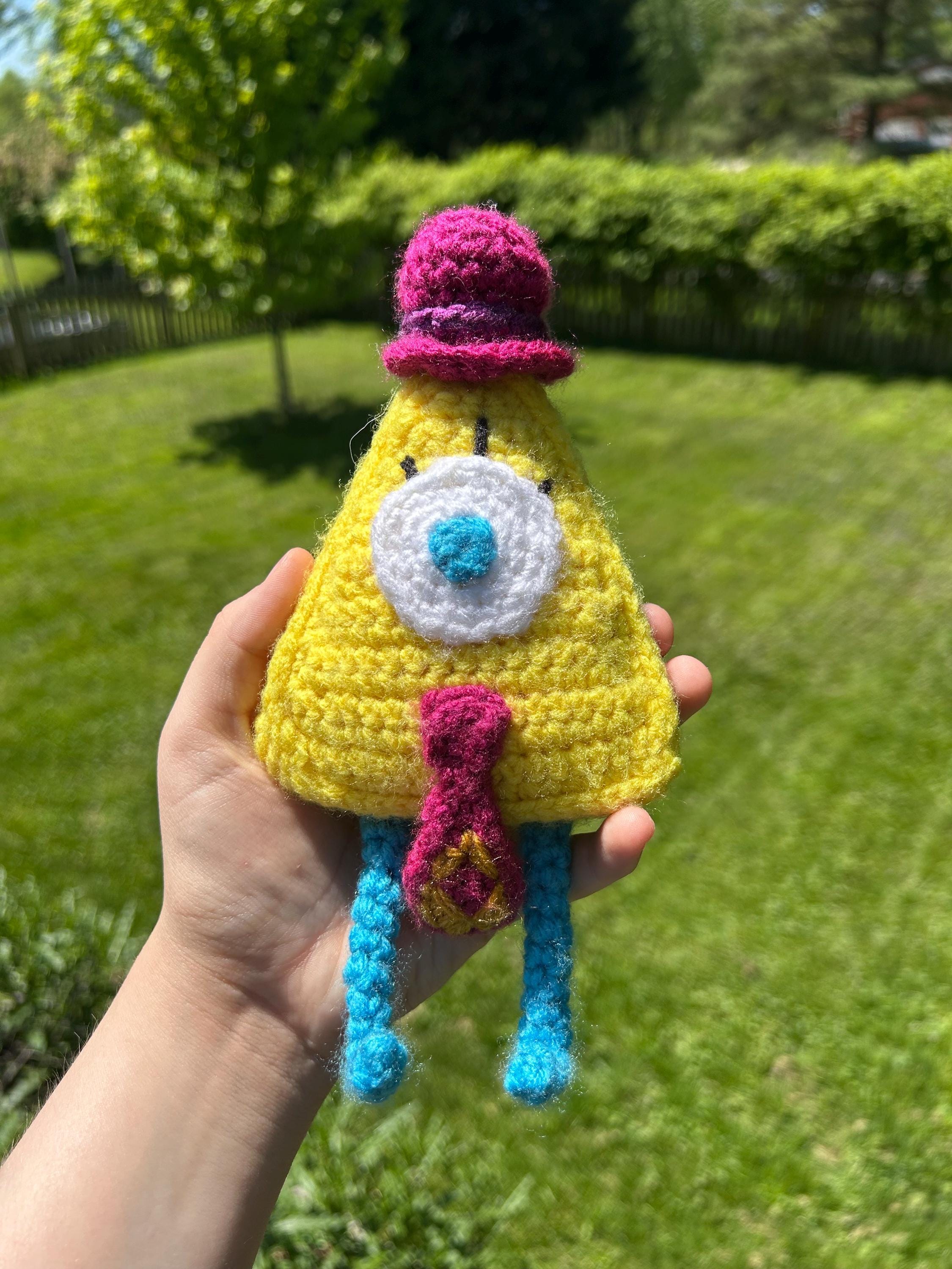 Gravity Falls Bill Cipher & Pyramid Steve Plushies - Etsy