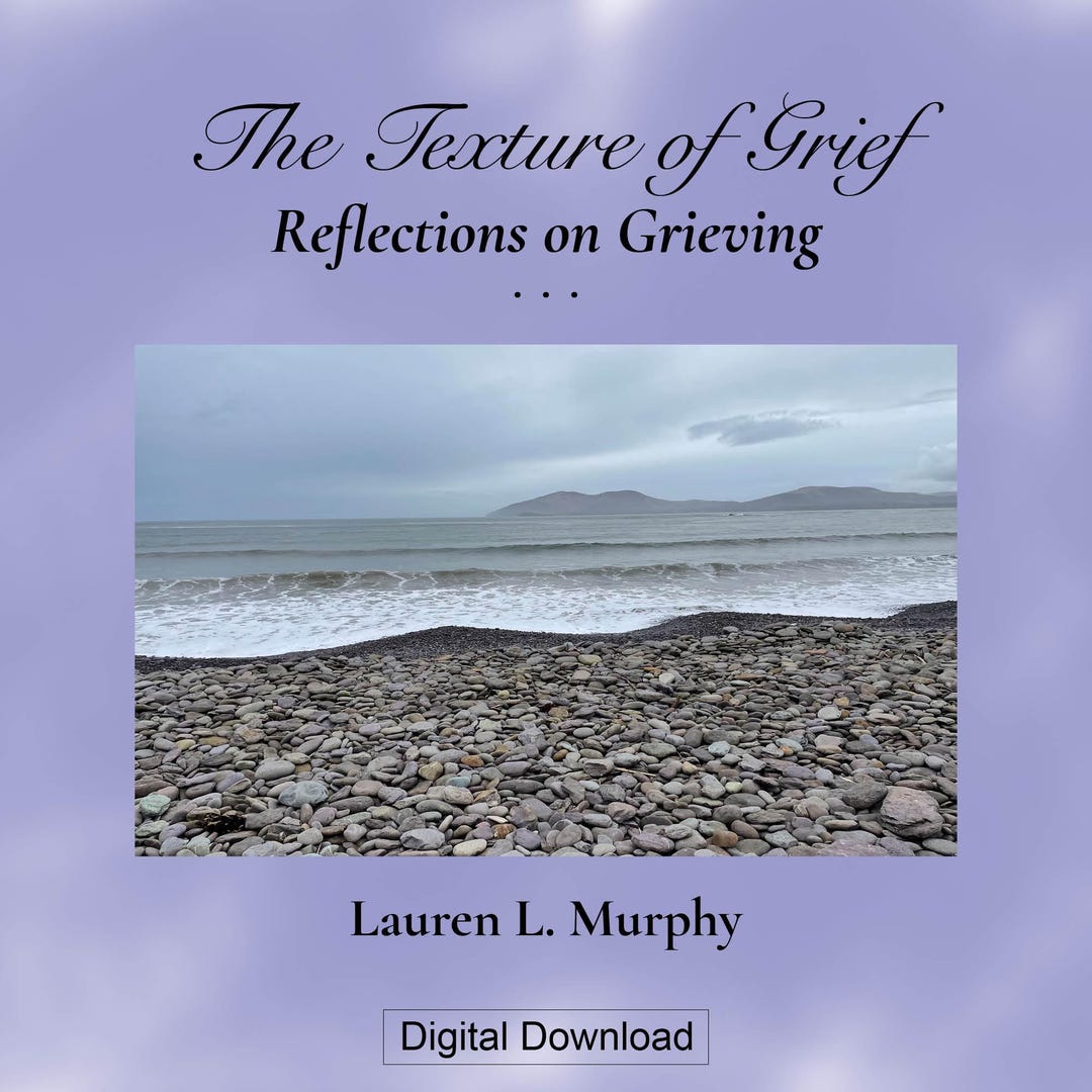The Texture of Grief: Reflections on Grieving; Daily Meditation - Etsy