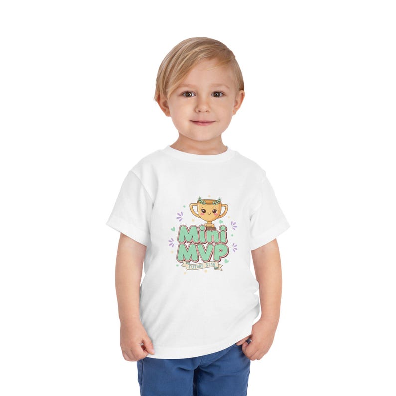 Mini MVP Toddler Tee | Sports Graphic T-shirt - Etsy