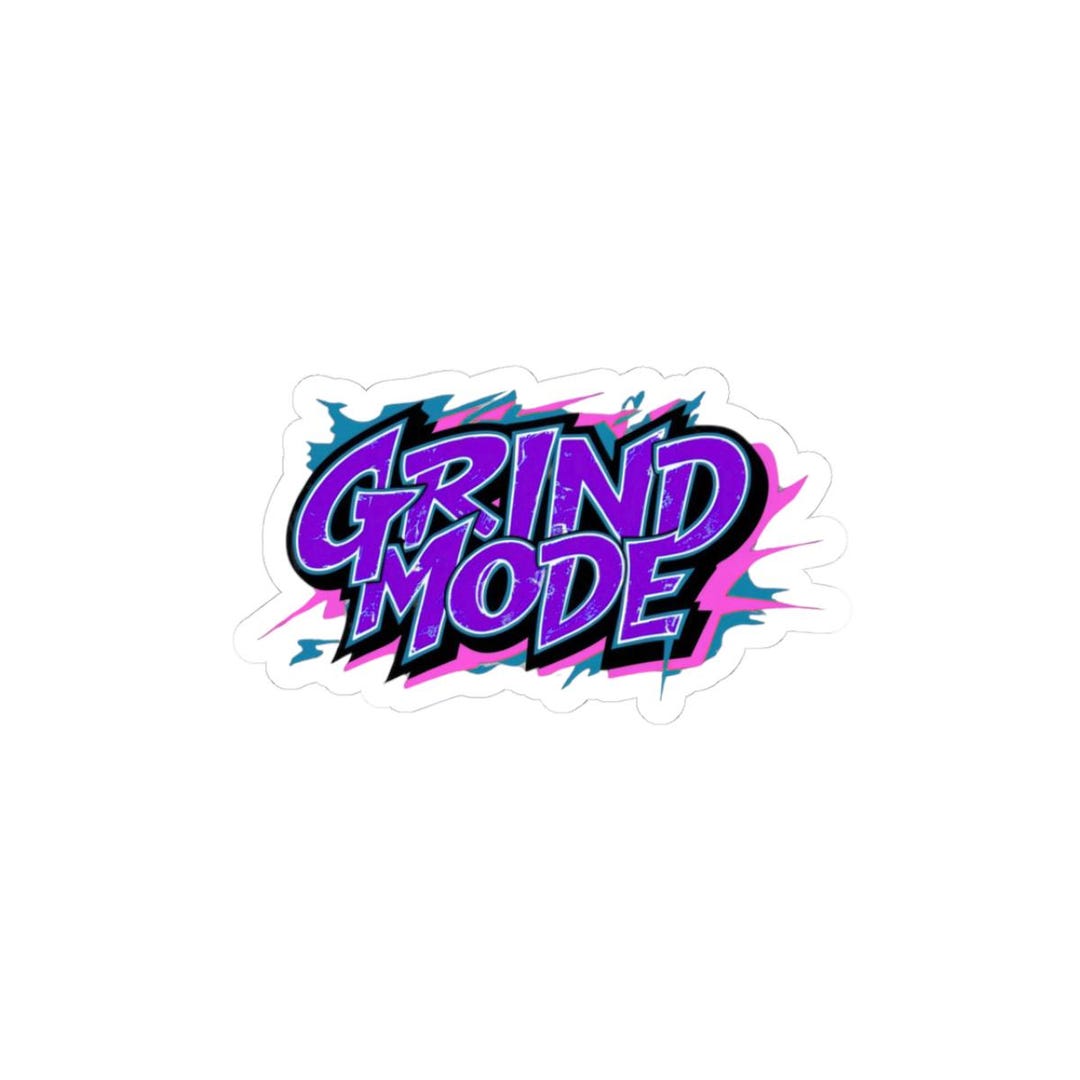 Grind Mode Kiss-cut Stickers | Cool Laptop Decals, Wall Art, Phone ...
