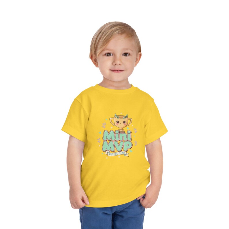 Mini MVP Toddler Tee | Sports Graphic T-shirt - Etsy