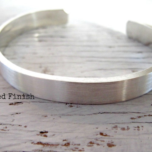 Personalized Hidden Message Cuff Bracelet in Sterling Silver - Etsy