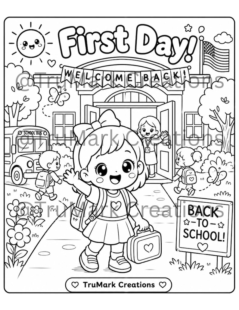 Back to School Preschool Activity Book, 36 Page Kindergarten Worksheets ...