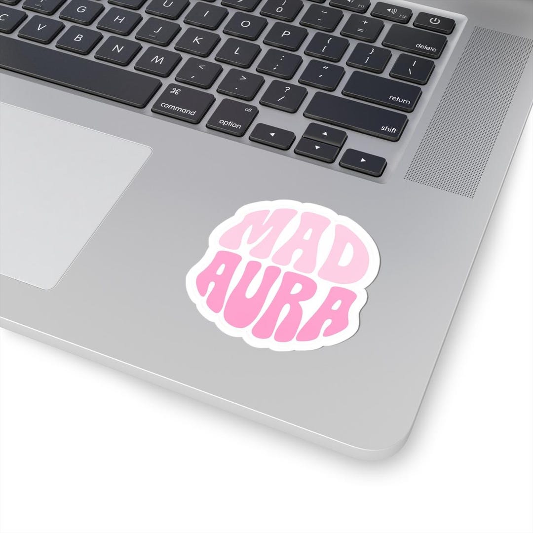 Mad Aura Meme Stickers, Funny Vinyl Decals, Peppy Laptop Sticker Pack ...