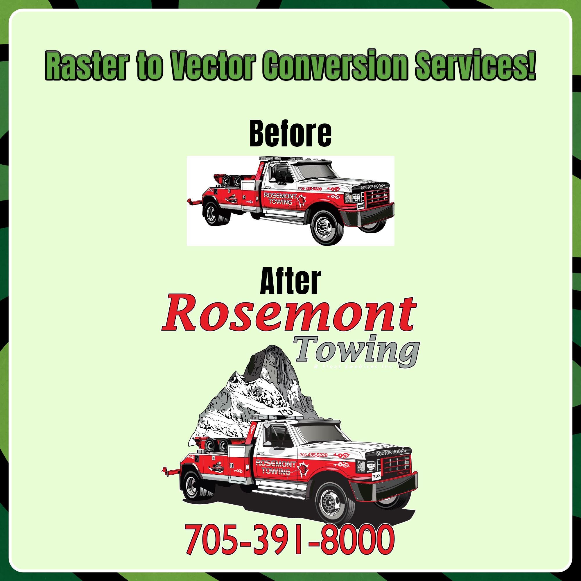 Image to Vector, Custom SVG, Convert to Vector Graphics, Logo ...