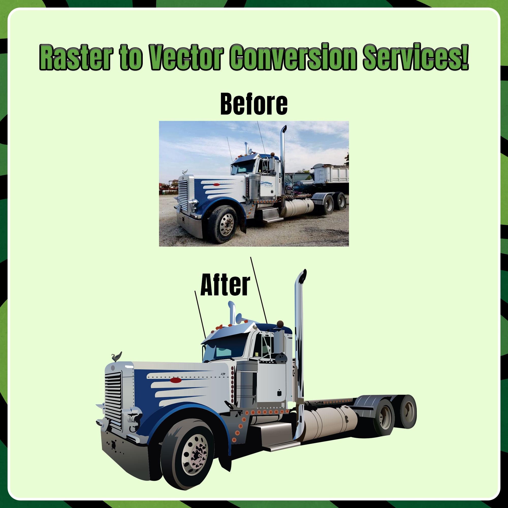 Image to Vector, Custom SVG, Convert to Vector Graphics, Logo ...