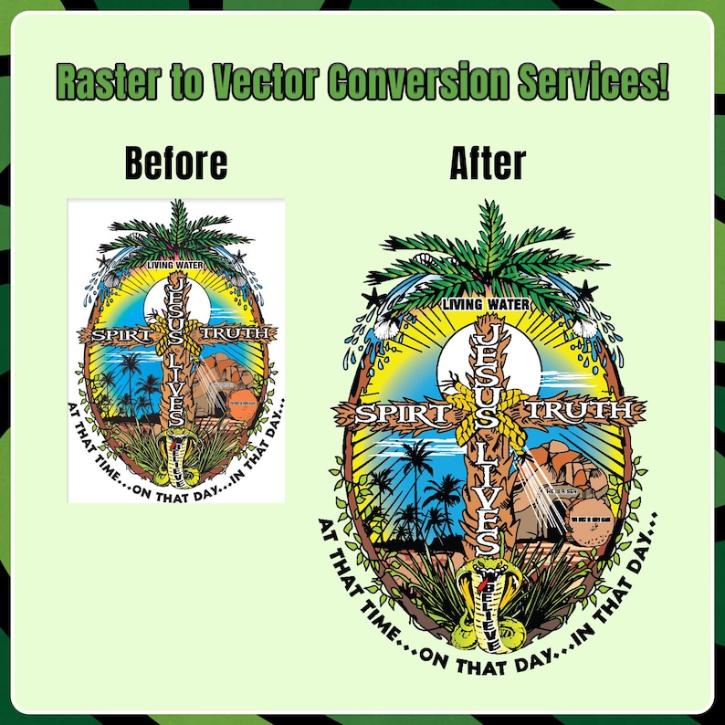 Fast Raster to Vector | Logo Vectorization Service | Custom Vector ...