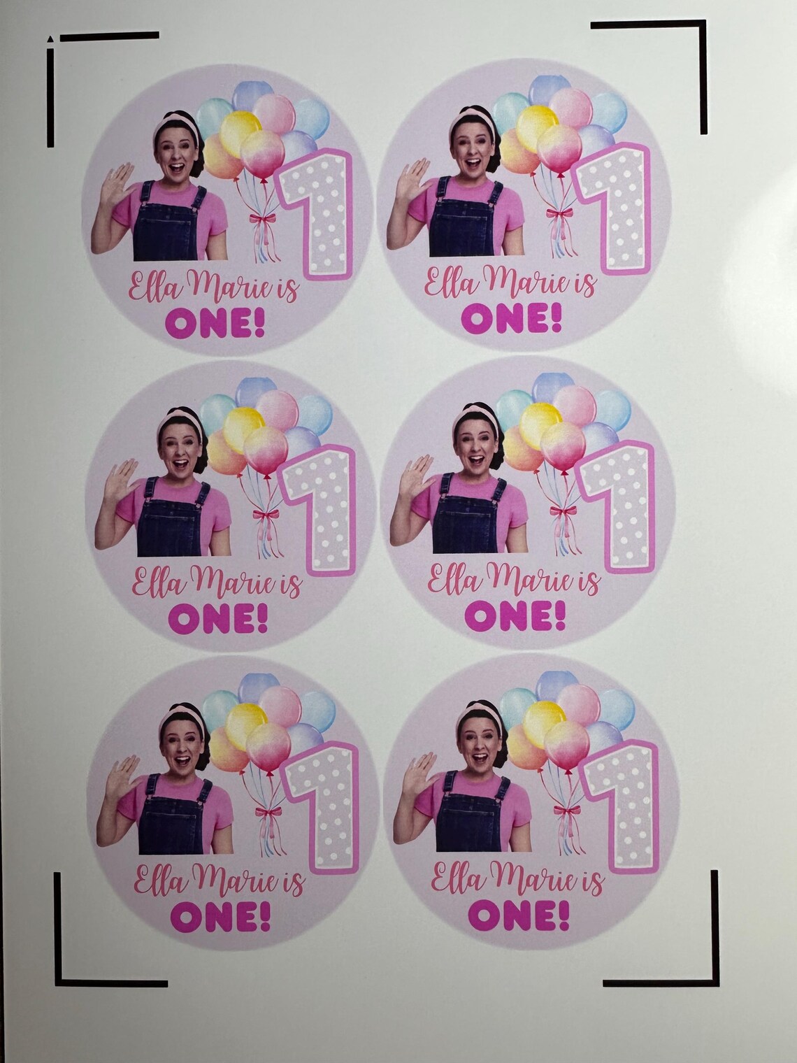 12 Ms. Rachel Stickers for Birthday, Gift Tags, Party Favors - Etsy