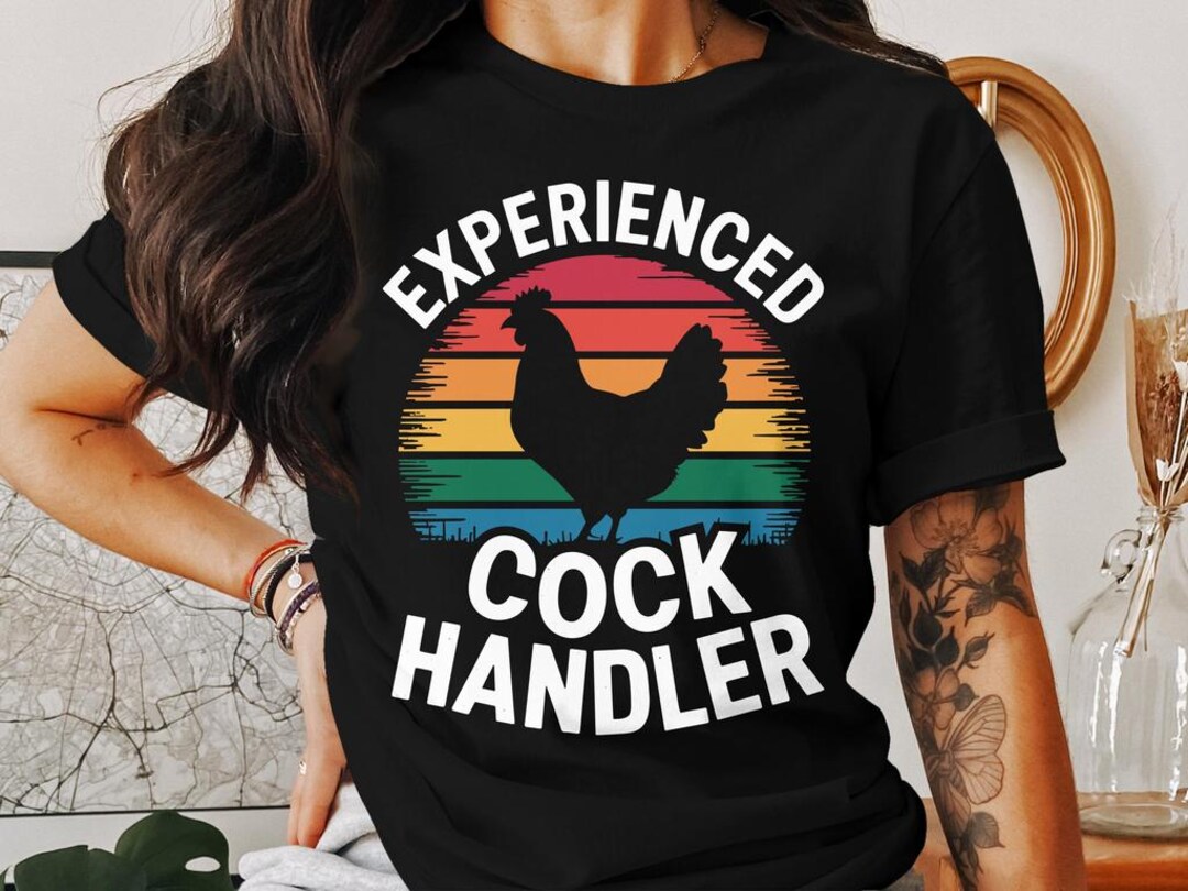 Experienced Cock Handler PNG, Funny Rooster Farm Digital Art - Etsy