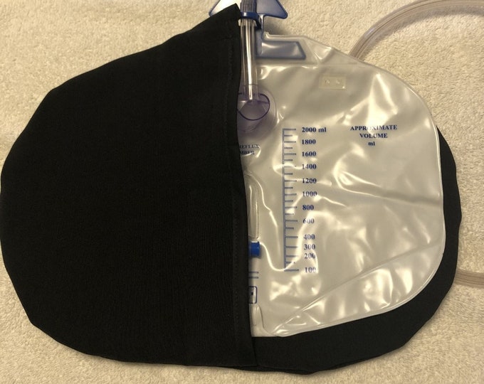 Catheter Foley Bag Cover Fits 2000ml Bag Black Ll3 Etsy