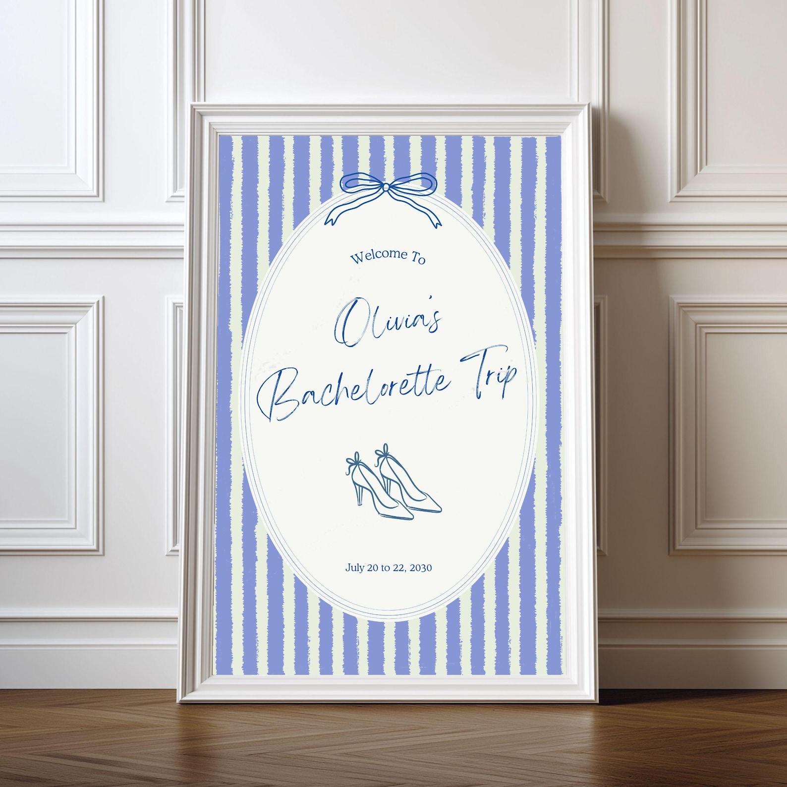 Charleston Bachelorette Welcome Sign: Coastal Theme (digital Download ...