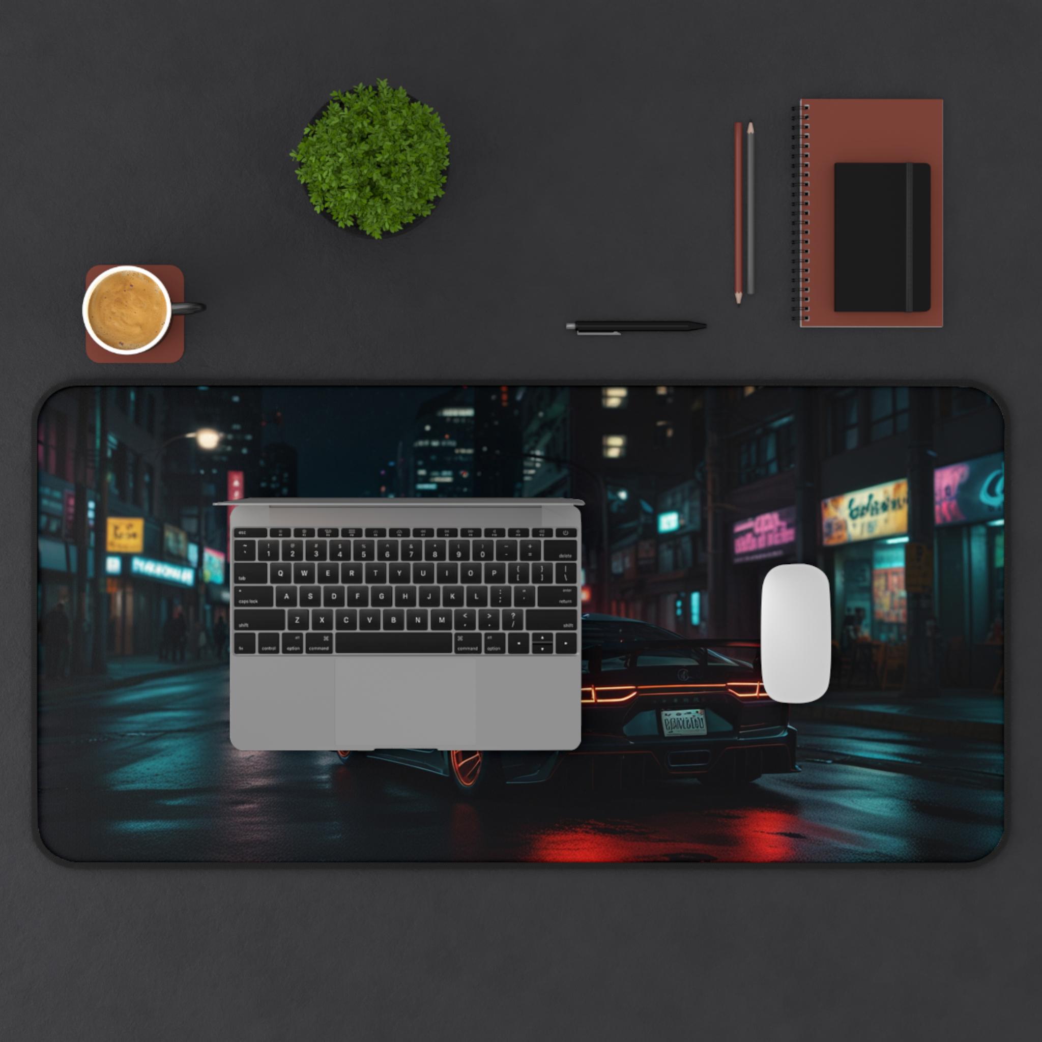 Desk Mat Bundle "cyberpunk Drifter" PSD | 6 High-res Desk Mat Images ...