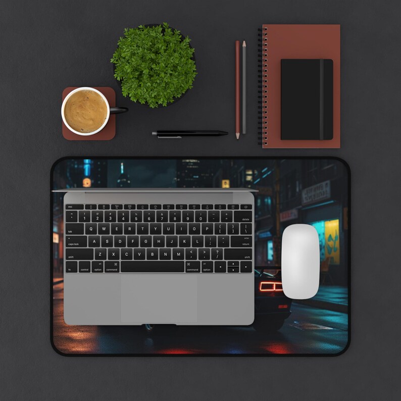 Desk Mat Bundle "cyberpunk Drifter" PSD | 6 High-res Desk Mat Images ...
