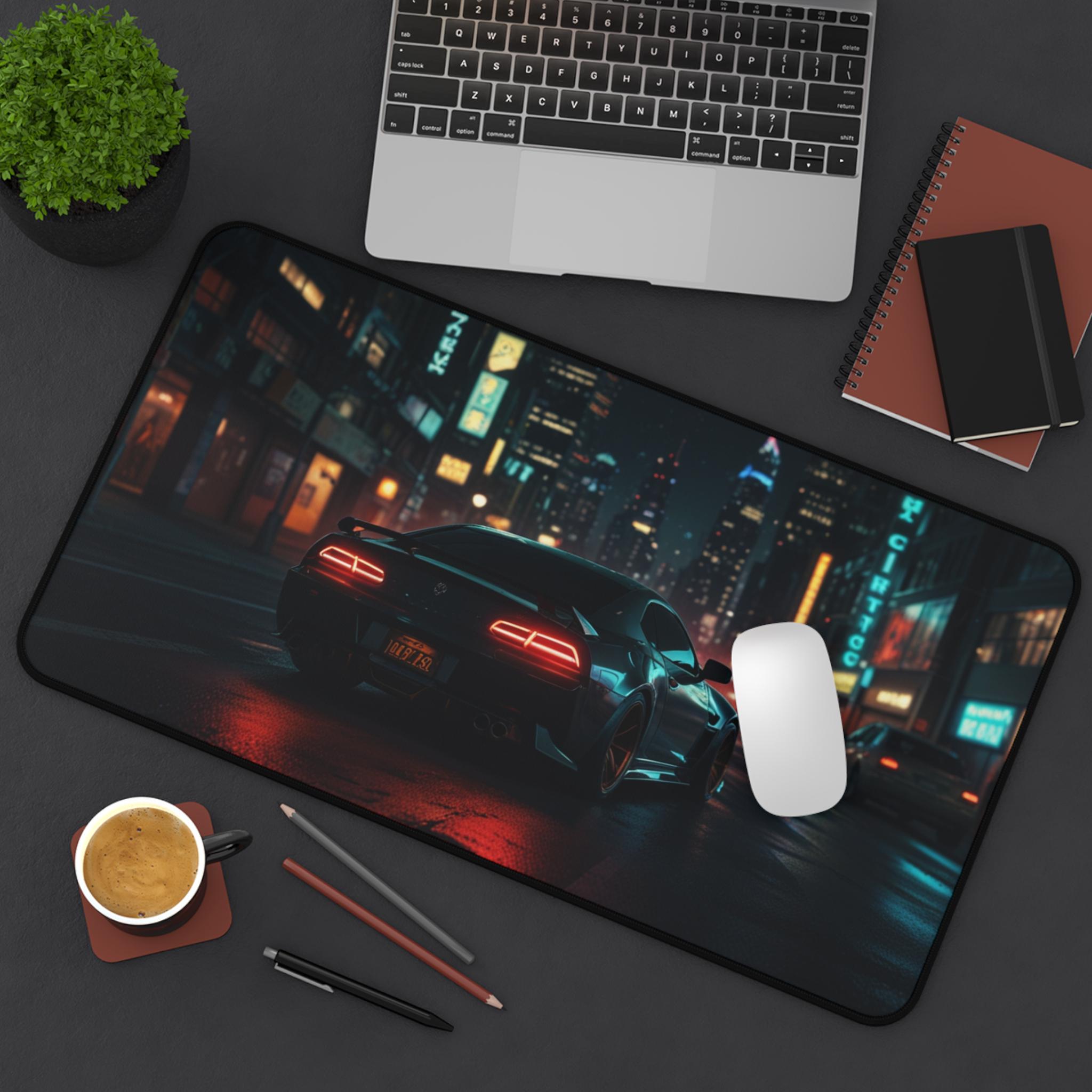 Desk Mat Bundle "cyberpunk Drifter" PSD | 6 High-res Desk Mat Images ...